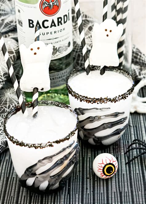 Easy Halloween Rum Cocktails The Tipsy Ghost A Country Girls Life