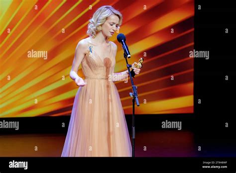 Paulina Galazka Girls To Buy Septimius Awards Stock Photo Alamy