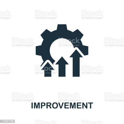 개선 아이콘 기호입니다 품질 관리 아이콘 컬렉션에서 창조적 인 기호 컴퓨터 및 모바일용 플랫 개선 아이콘 채우기 개선에 대한 스톡 벡터 아트 및 기타 이미지 Istock