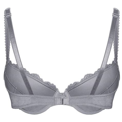 Soutien Gorge Push Up Coques IcÃ´ne Gris Perle Par Barbara