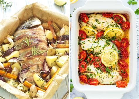 20 Recetas De Pescado Al Horno Con Patatas O Verduras PequeRecetas