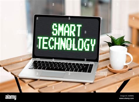 Sign Displaying Smart Technology Concept Meaning Used To Protect And Prevent Errors In Hard