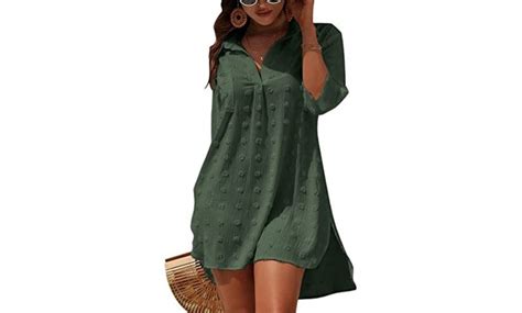 Women S Long Length Blouse Groupon Goods
