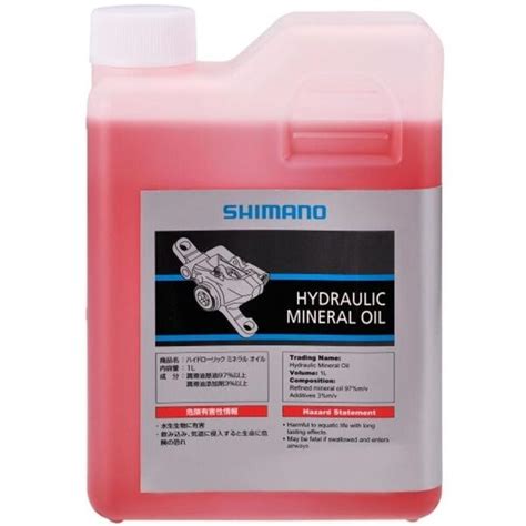 Ulei mineral hidraulic pentru frane Shimano 1L - Ulei Mineral SM-DB-OIL ...