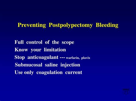 PPT Post Polypectomy Bleeding PowerPoint Presentation Free Download ID 1771902
