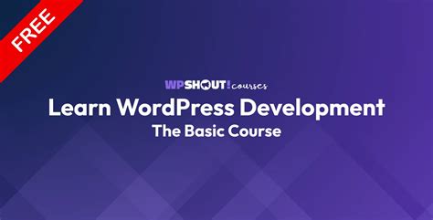 learn wordpress development free intro course