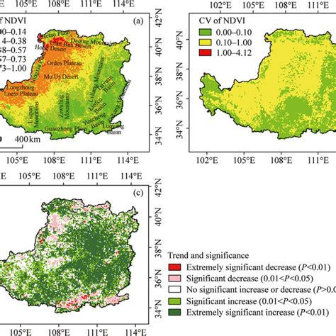 Spatial Distribution Characteristics Of Mean Normalized Difference Download Scientific Diagram