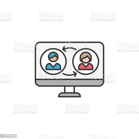 피드백 노트북 우정 개요 아이콘 우정 라인 아이콘의 요소 흰색 배경의 웹 로고 모바일 앱 Ui Ux에 표시 기호를 사용할 수