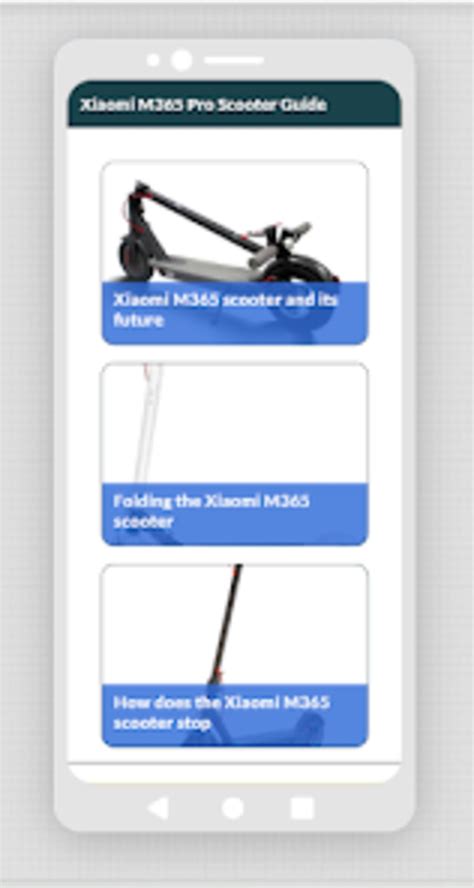 Android 용 Xiaomi M365 Pro Scooter guide 다운로드