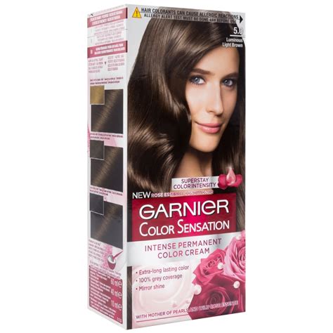 Боя за коса Garnier Color Sensation 5 Изкрящо светло кафяво - eMAG.bg