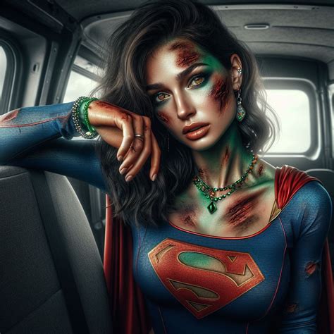 Supergirl Poses When Captured Ai Art By Evandromarquesamv On Deviantart
