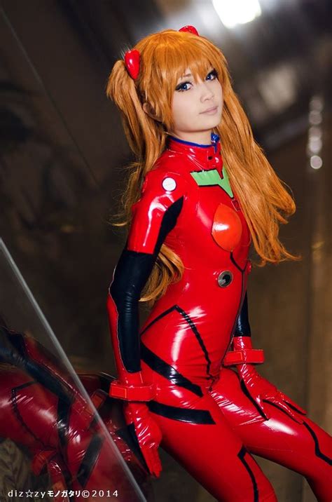 Anime Evangelion Character Asuka Langley Soryu Version Eva Suit