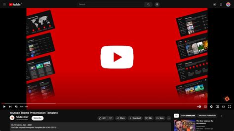 Free Youtube Ppt Template Free Powerpoint Templates Morph Transition