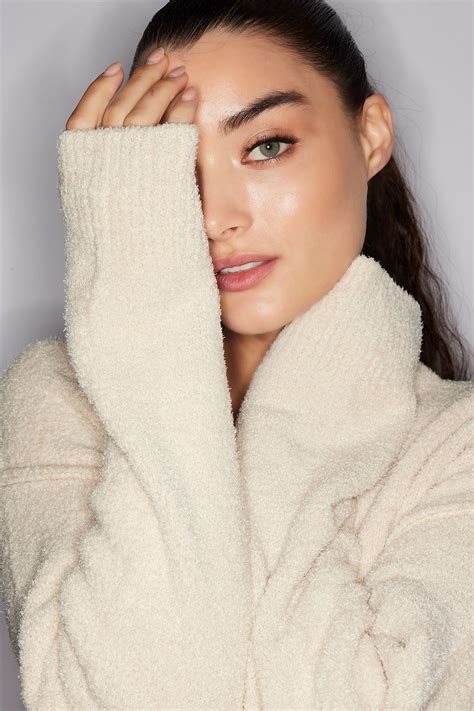 Buy Luna Mellow Cropped Cardigan In Cream Online Natori