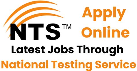 Nts Jobs 2025 Apply Online Via Nts Jobs Advertisement