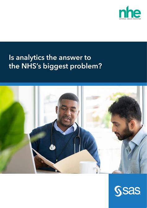 Is Analytics The Answer To The Nhss Biggest Problem Sas Uk
