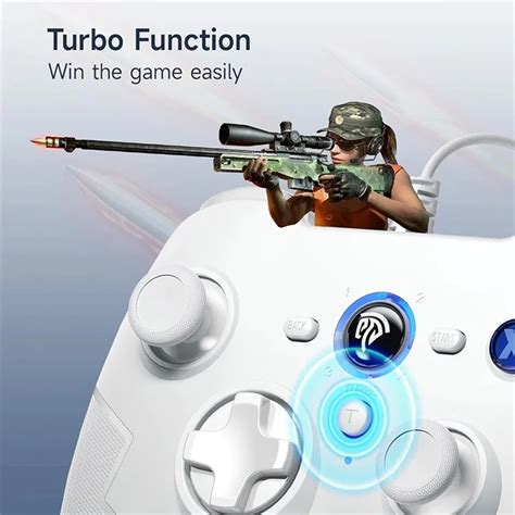 Easysmx Esm 9100 Pro 2 1m Wired Game Controller Turbo Function Gamepad