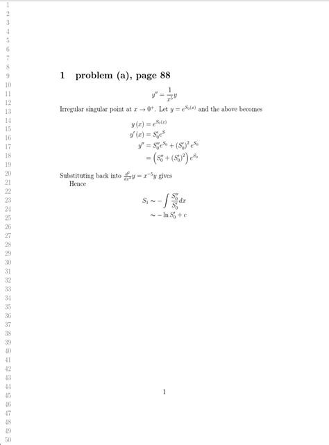 Package Lineno Not Working Well Skips Line Texlive 2016 Tex Latex