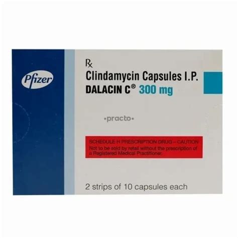 300mg Dalacin C Clindamycin Capsule At ₹ 250 Box Nagpur Id