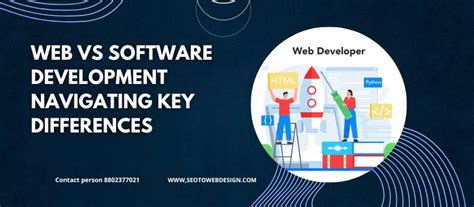 Web Vs Software Development Navigating Key Differences Seo To Webdesign