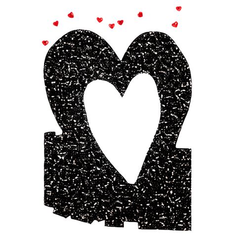 A Glittery Red Heart · Creative Fabrica