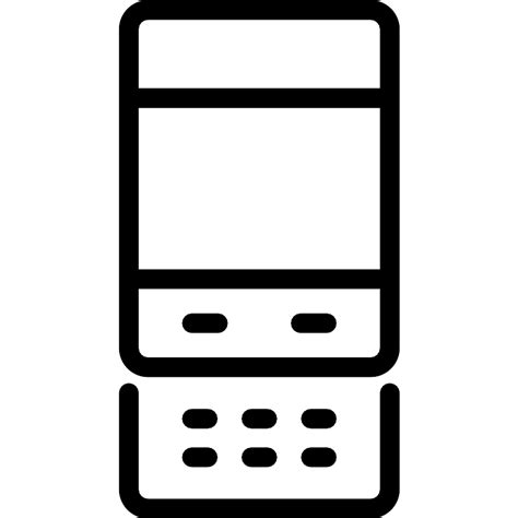 Cell Phone Vector SVG Icon SVG Repo Free SVG Icons