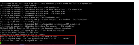 Cisco Ise Migration From 3615 To 3655 Version 22 To 24 With Patch 9 Cisco Community