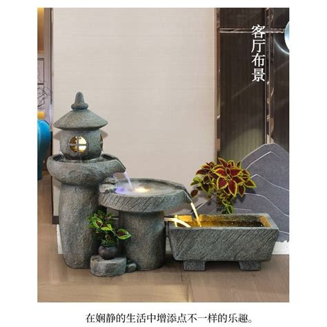 ※免運※ 破損補發 假山流水擺件循環噴泉魚池室內落地景觀陽臺花園戶外庭院招財造景流水陽臺庭院花園佈置魚缸魚池假山造景擺件 蝦皮購物