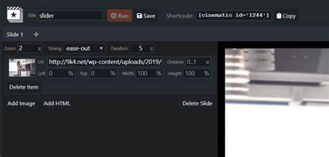 Touch Enabled Slider Carousel With D Parallax Effect Cinematic WP Missing