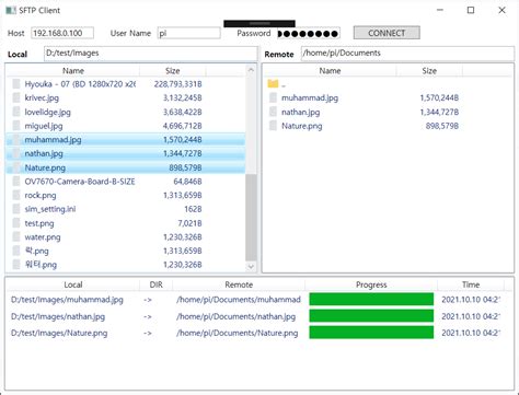 GitHub NSJ Student FtpClientTest C Winform SFTP Test