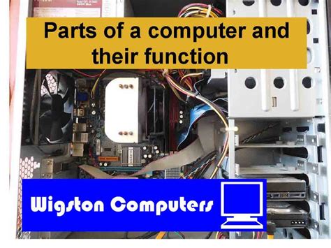 Basic Parts Of Computer And Their Functions