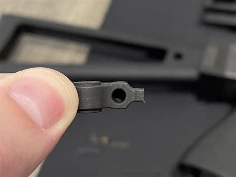 Modifying The Alg Trigger Disconnector Tail To Clear The Trigger Guard