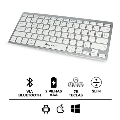 Teclado Sem Fio Casas Bahia