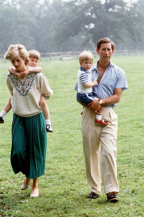 Le Seul Portrait Du Prince Charles De Lady Diana Et De Leurs Enfants