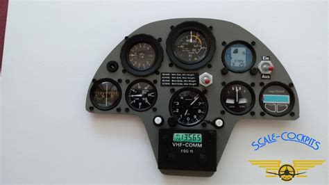 Scale Cockpits Libelle Glasflügel H 201