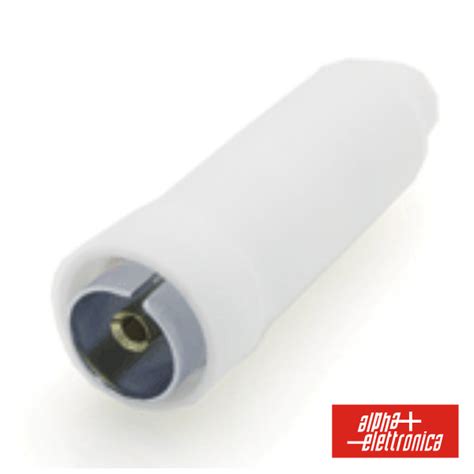Ficha Coaxial FÊmea Isolada 95mm Ledistronica Lda