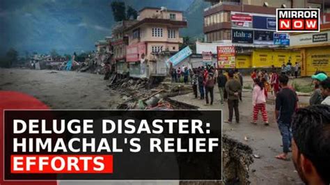 Jp Nadda And Anurag Thakur Survey Flood Hit Himachal ₹200 Crore Aid