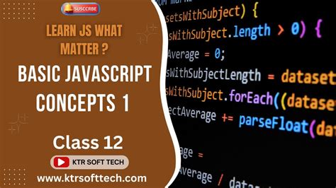 Javascript Basics Class 1 Introduction To Javascript And Core