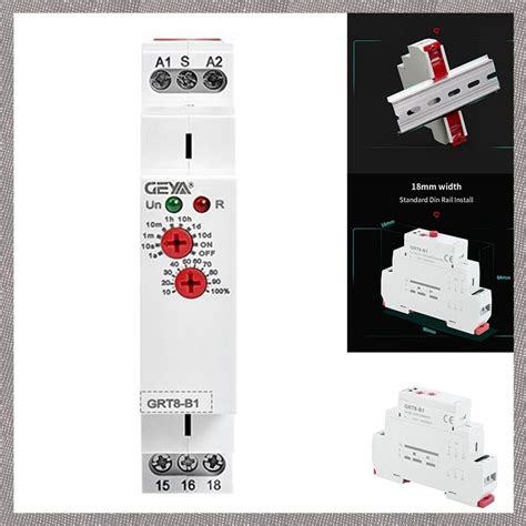 U L Z R Geya Grt8 B1 Off Delay Time Relay Timer Relay Electronic Type