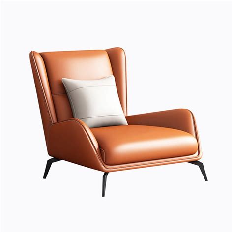 이탈리아 작풍 현대 거실 가죽 단 하나 Seater 여가 소파 의자 Buy Modern Living Room Leather