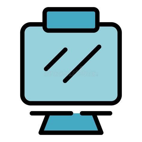 Craft Canvas Icon Vector Flat Stock Vector Illustration Of Pencil