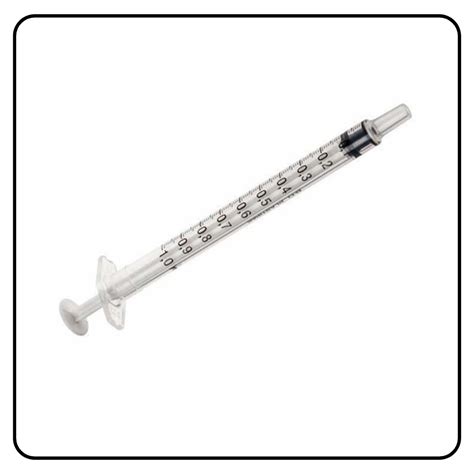 SERINGUE TUBERCULINE BD PLASTIPACK 1 ML CS Medical