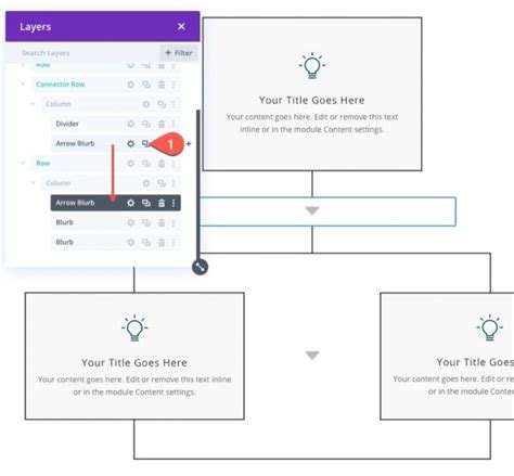 how to create a flow chart layout in divi elegant themes blog