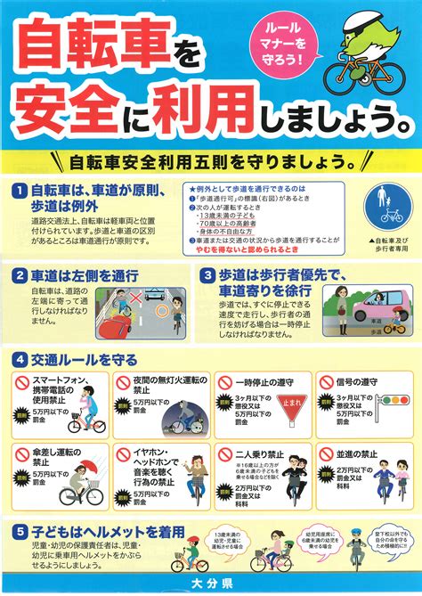 自転車の安全利用