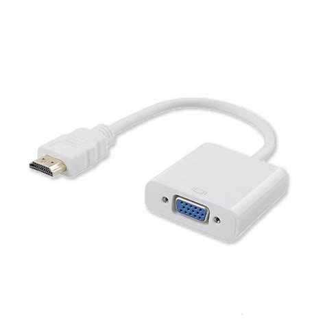 Hdmi轉vga轉換器 電腦顯示卡可轉接帶音頻高清線接口電腦電視投影儀視頻轉接頭 Ps4轉螢幕 蝦皮購物