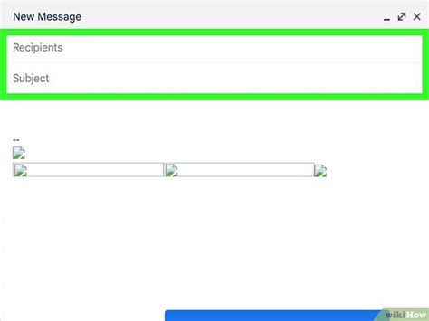 Como Enviar Emails Em Html Com Imagens Wikihow