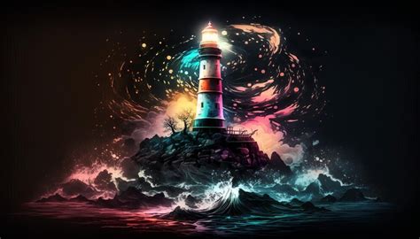 Premium Photo Lighthouse Symbol Of Vision And Guidance Coastal
