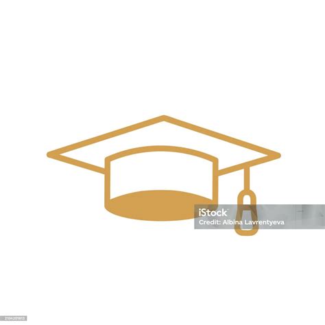 졸업 축하합니다 2024년 졸업반 졸업 모자 아이콘입니다 교육 아카데미 학습 학교 2024년에 대한 스톡 벡터 아트 및 기타