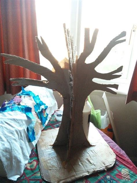 Trying To Make A Cardboard Tree