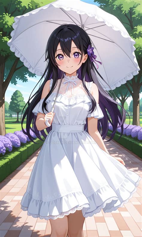 Cute Kirito With A Parasol By Joeren On Deviantart